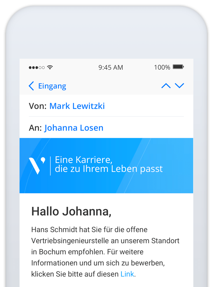 Mitarbeiterempfehlungen | Avature