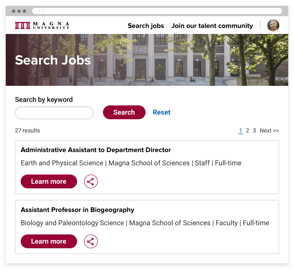 Higher Education Recruitment