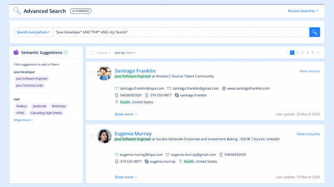 Transforming Candidate Search with Scalable Recruiting AI