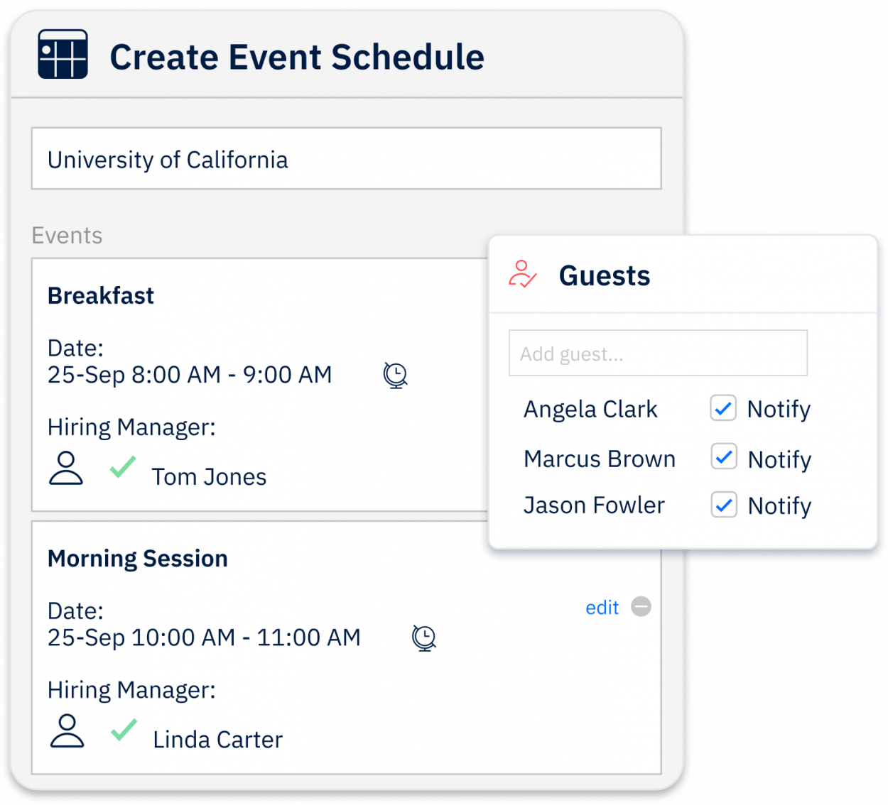 Interview Scheduling With Built-In Smart Automation | Avature