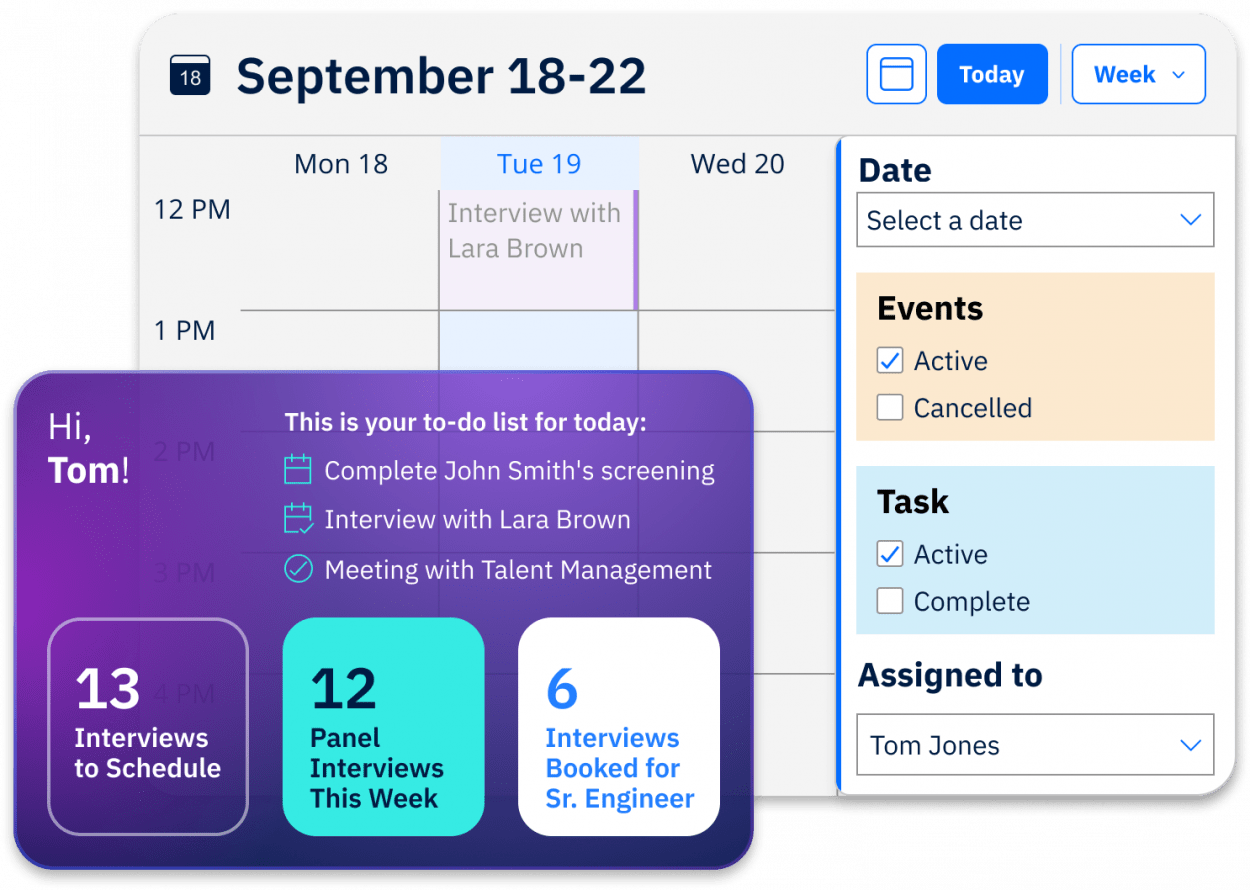 Interview Scheduling With Built-In Smart Automation | Avature