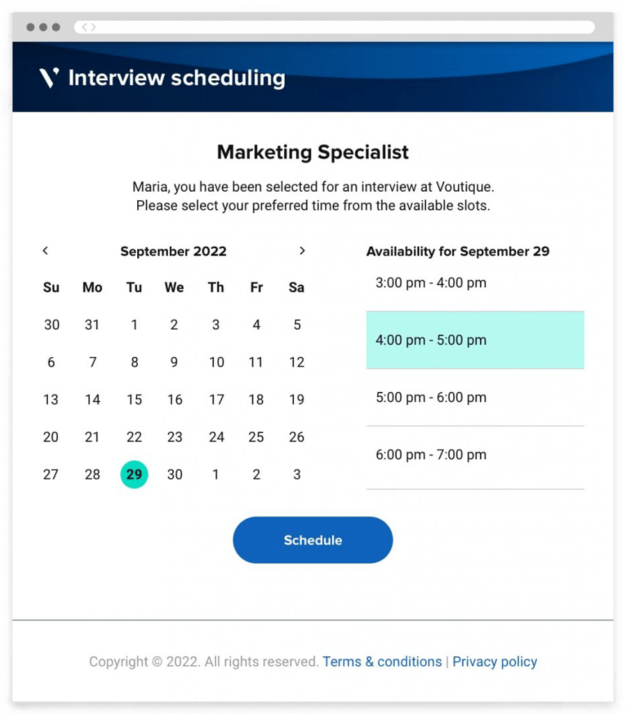 Interview Scheduling Software - Avature Interview Scheduling Software - Avature