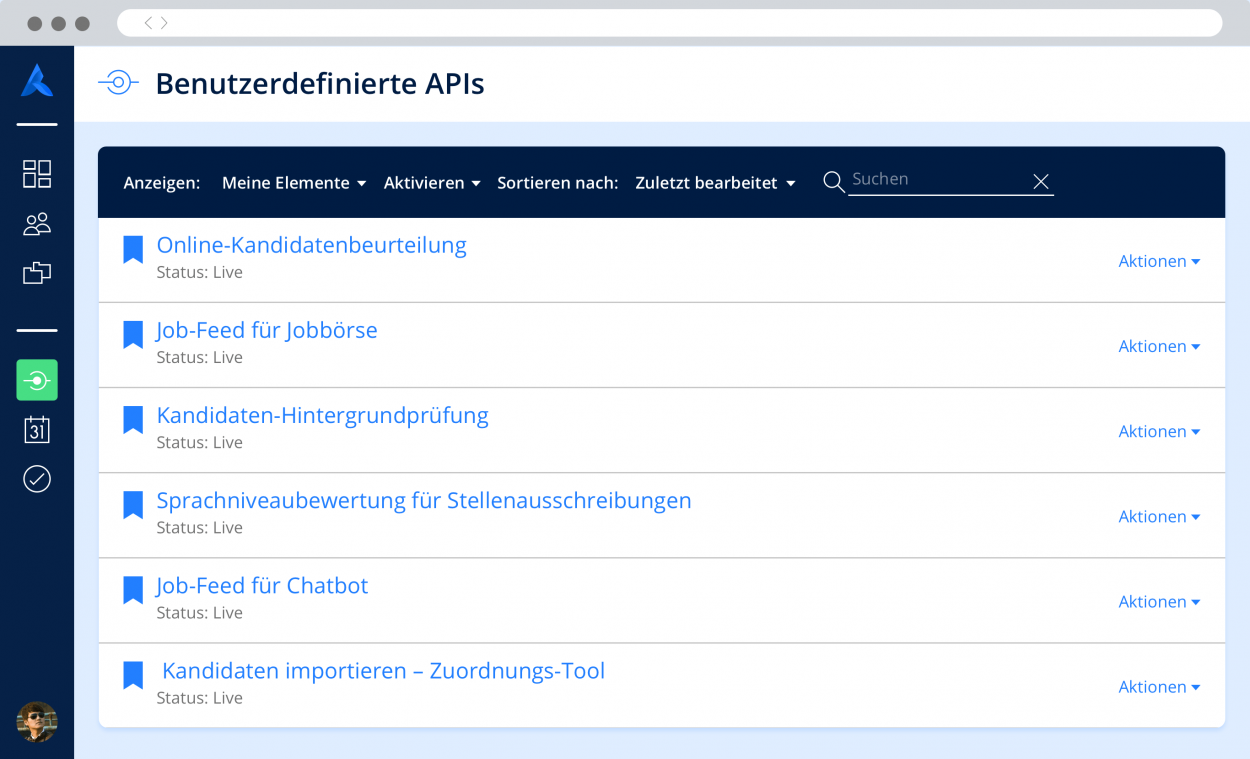 Avature-Integrationsframework | Avature